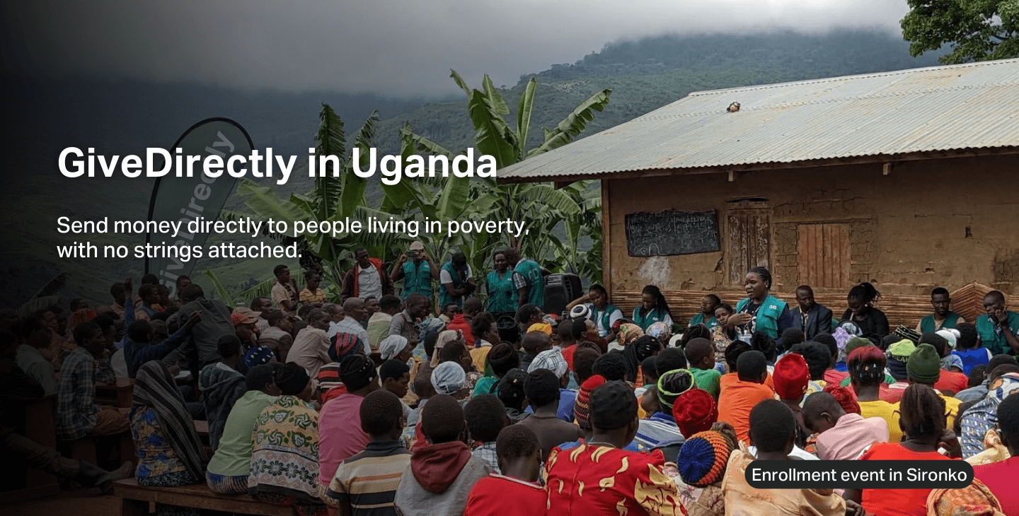 Cash Aid in Uganda | GiveDirectly