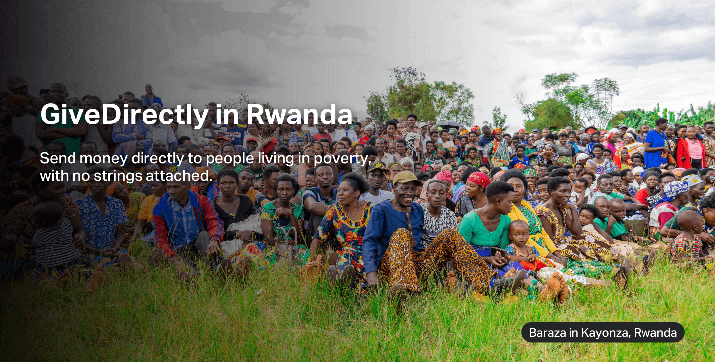 Cash Aid in Rwanda | GiveDirectly